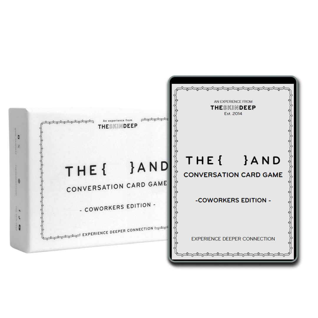 {THE AND} Conversation Card Games – The Skin Deep