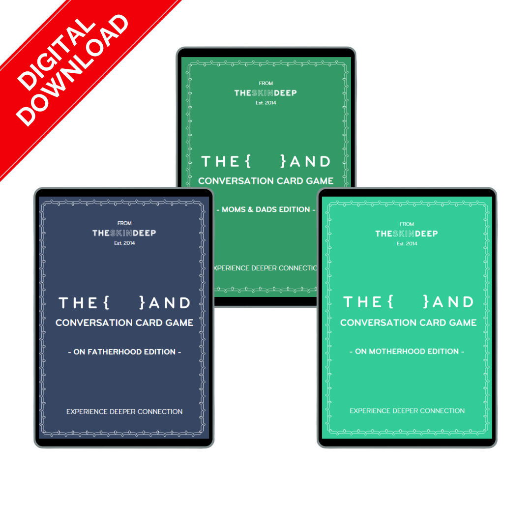 {THE AND} Conversation Card Games – The Skin Deep