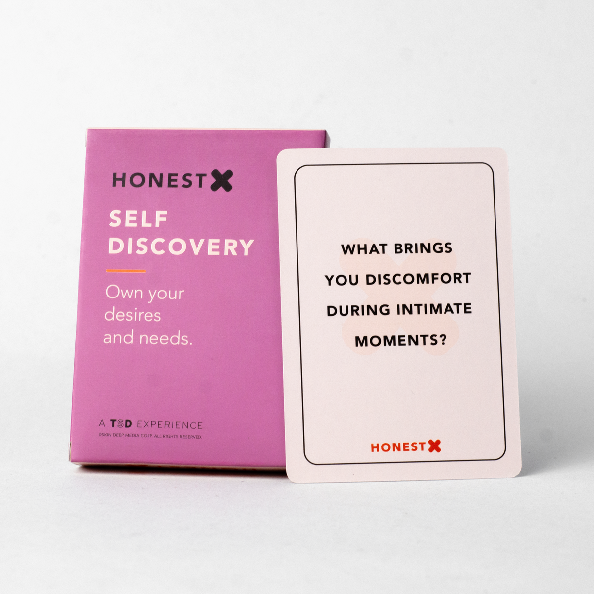 Honest X: Self Discovery Mini Deck – The Skin Deep